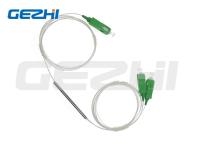 China 1x2 Fused Biconical Taper Optical Fiber Splitter FBT Splitter 1x2 FBT Fiber Optic Coupler Splitter SC / APC for sale