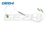 China 2X2 Mini PLC Optical Fiber Splitter 2 Way Fiber Optic PLC Splitter With FC Connector for sale
