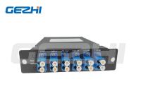 China 8CH DWDM Module LGX Box Package DWDM Mux Demux Dual Fiber With LC UPC for sale