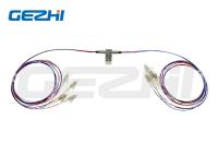 China Dual D2x2B Bypass Optical Switch Latching/Non-Latching Mechanical Fiber Optic Switch for sale