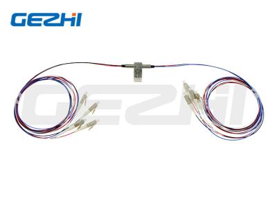 China Dual D2x2B Bypass Optical Switch Latching/Non-Latching Mechanical Fiber Optic Switch for sale