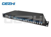 China 18 Channel CWDM Module CWDM Mux Demux with Low Insertion Loss and 1U 19'' Rack Mount for sale
