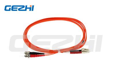 China LC to ST Fiber Patch Cord with Low Insertion Loss High Return Loss for Telecom Systems 3 Years Warranty for sale
