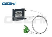 China 3CH CWDM Mux Module ABS Box With Customized Wavelength And Connector for sale
