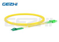 China 1310/1550nm LC APC To SC APC Duplex OS2 Single Mode PVC 2.0mm Fiber Optic Patch Cable for sale