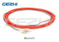China 4-24 Fibers OM1/OM2 Multimode LC/SC/FC/ST/LSH Fiber Optic Pigtail for sale