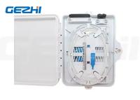 China 9mm 6 Cores Fiber Optical Termination Box 6 Cores for sale