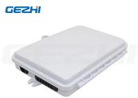China 9mm 6 Cores Fiber Optical Termination Box 6 Cores for sale