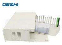 China Optical Fiber Distribution Frame ODF Rack Mount 12 24 48 96 144 Core Port ODF for sale