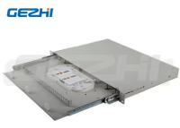 China 19inch 1U Slide Rail Rack Mount Full Cover Fiber Optic Patch Panel for sale