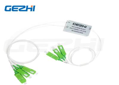 China Optical WDM CCWDM Module 4+1CH with SC/APC Connector and 0.9mm Loose Tube Compact CWDM for sale