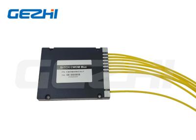 China 6+1CH CWDM MUX Module with ABS Box and SC/APC LC/APC Connector for FTTX Networks for sale