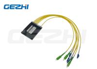 China 6+1CH CWDM MUX Module with ABS Box and SC/APC LC/APC Connector for FTTX Networks for sale