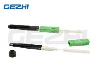 China SC APC Hot Melt Splice On Connector Fiber Optic Fast Connector for sale