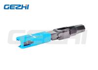 China Plastic Fiber Optic Cable Connectors, Pre Embedded SC/UPC Optical Fast Connector for sale