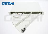 China 19inch 1U Side Pull Out Rack Mount Fiber Optic Patch Panel for Data Center Network Wireless Lan for sale
