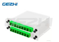 China 1x16 Fiber LGX Modulized Optical Splitter with Low Insertion Loss and Wide Operating Temperature for sale