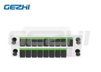 China 1x16 Fiber LGX Modulized Optical Splitter with Low Insertion Loss and Wide Operating Temperature for sale