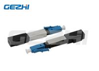 China LC Straight-through Fiber Optic Fast Connector Single Mode Multi Mode Fiber Optic Connectors for sale