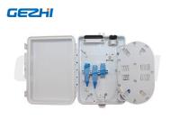 China 2 Cores Fiber Optical Termination Box with Compact Design and Adapter Capacity 2pcs for sale