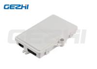 China 2 Cores Fiber Optical Termination Box with Compact Design and Adapter Capacity 2pcs for sale