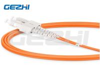 China Duplex Fiber Optic Patch Cord with SC UPC Connectors for Speed Network Communication for sale