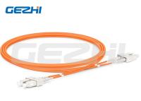 China Duplex Fiber Optic Patch Cord with SC UPC Connectors for Speed Network Communication for sale