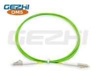 China Customized Fiber Optic Patch Cord Cable OM5 Multimode Wideband LC/SC/FC/ST Duplex for sale