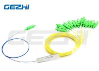 China 60x12x4mm PLC Fiber Optic Splitter G657A2 1x16 Optical Fiber Splitter for sale
