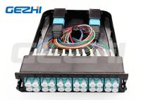 China Fiber Optic MPO 1U 12~144 cores Cassette Module with Return Loss ≥55 dB for sale