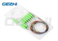China 1×16 SC/APC Optical Fiber PLC Splitter - Steel Tube Type with High Reliability for FTTx Systems for sale