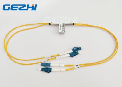 China Mini 5V LC UPC 1310nm 2x2 Fiber Optic Bypass Switches for sale