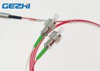 China 3V FC APC 1260nm Broad Wavelength 1x2 Fiber Optical Switches for sale
