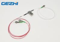 China 3V FC APC 1260nm Broad Wavelength 1x2 Fiber Optical Switches for sale