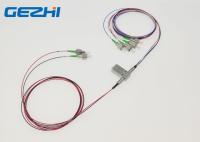 China 1550nm 1 Meter FC/APC Dual 2x4 Fiber Optic Switches for sale