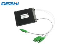 China Single Fiber 1550nm 1x3 CWDM Passive Multiplexer for sale