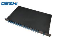 China 1U 19 Inch Rack Mount Dual Network Fiber 1x16 DWDM Mux Demux for sale