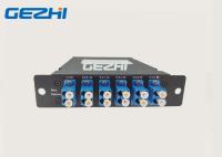 China LC PC Adaptor C24 Dual Fiber Plug In 4CH 100Ghz Dense Wdm for sale