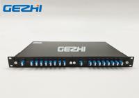 China FMU Plug in 1U 19 Inch Rack 2 Units 16CH CWDM Mux Demux for sale