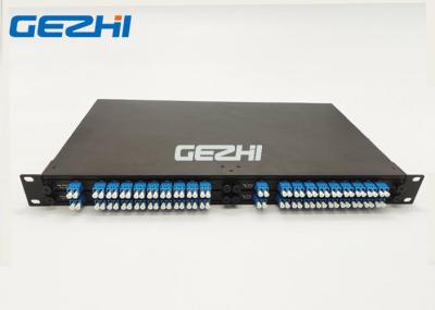 China 4 slot 19 Inch 1U Rack mount 1x8 CWDM Passive Multiplexer for sale