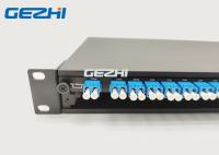 China 4 Slot 1U Rack Mount 100Ghz 8CH DWDM Mux Demux Module for sale