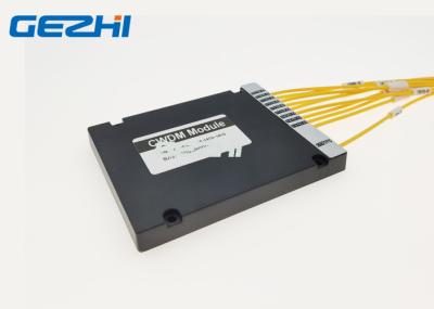 China SC APC Connector 1610nm 8 CH Coarse WDM Mux Demux Module for sale