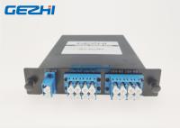 China Dual Fiber 8 Channel C40 Dense WDM Mux Demux Module for sale