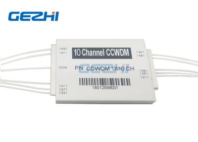 China 1491nm Wavelength 1x10 Channels Compact CWDM Module with Low PDL for PON Networks for sale