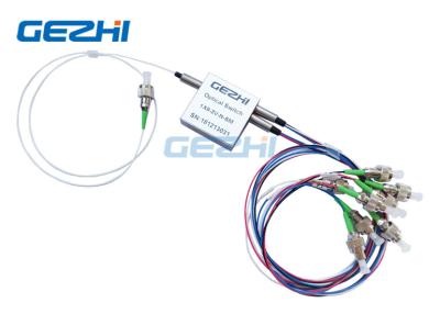 China Non Latching Passive 1742nm 1x8 Fiber Optic Switch for sale