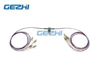 China LC/UPC Connector 4x4 850nm Mechanical Fiber Optic Switch for sale