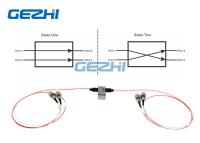 China LC/APC 1310nm 2x2F Blocked Mechanical Optical Switches for sale