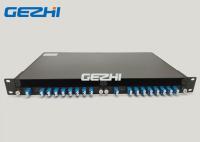 China LC UPC 8CH 100Ghz DWDM Mux Demux 4slot Rack Chassis for sale