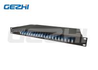 China 1x8 DWDM Passive DWDM Mux Transport LC UPC Adaptor In 19