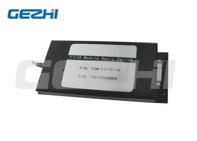 China 1x8 Mechanical Fiber Optical Switches FSW 900um 3V 5V SMF 500mW for sale